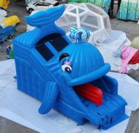 China Commercial Inflatable Water Slides Whale Design Home Backyard for sale