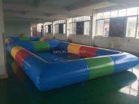 China 0.9mm Pvc Blow Up Swimming Pool For Paddle Boat EN14960 for sale