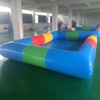 China 0.9mm Pvc Blow Up Swimming Pool For Paddle Boat EN14960 for sale