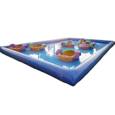 China 0.9mm UV Resistant PVC Paddle Boat For Inflatable Pool for sale