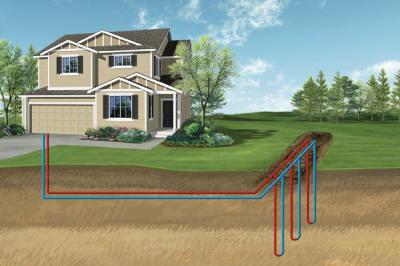 China Geothermal or water source heat pump MDS60D for sale