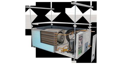China Water Source Heat Pump MDS50D , working at -25C to 45 C , house heating cooling supply hot water , CE ISO MCS approved for sale