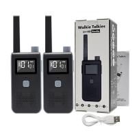 China LED Display Real Channels Walkie Talkie Toy D27 Ctcss 99 Free License With 0.5W Outpower for sale