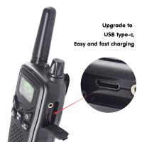 China 5km Extended Range rechargeable outdoor Walkie Talkies manufacturer- 8/22 Channel Handheld Two Way Radio 0.5W 446/462MHz for sale