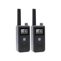China 3-5KM Long Range Rechargeable Walkie Talkies with Vox Function LED Screen and Power Saving Mode 8/22 channels for sale