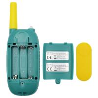 China 0.5W 3-Channel Toy Walkie Talkies for Outdoor Camping blue green red light 500m working range for kids for sale