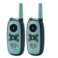 China 0.5W 3-Channel Toy Walkie Talkies for childred blue green red light 500m working range for sale