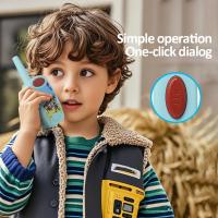 China 2025 factory newest Toy Walkie Talkie for Kids 300-500M one channel  No screen Talking Range Easy to Operate Compact Design can be sticker the IP image sticker for sale