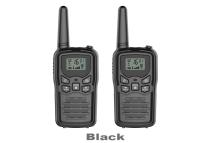 China VOX Hands Free Rechargeable Walkie Talkies Friendly Material Blue / Black Color for sale