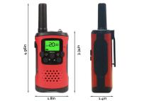 China ABS Material Rechargeable Walkie Talkies , 99 CTCSS Code Digital small Walkie Talkie for sale