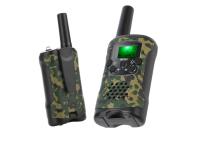 China 8-22 Channels Camouflage Walkie Talkie ABS Materail For Christmas Gift for sale