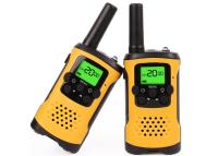 China 3-5KM Range Rechargeable Walkie Talkies With 99 CTCSS Code And 8-22 Channels for sale