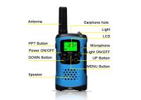 China 5KM Long Range Wireless Walkie Talkie high quality Bicycle Two Way Radio for girl for sale
