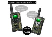 China VOX Portable Two Way Radio , Long Range PMR Radio Camouflage / Black Color for sale