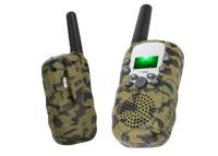 China Camouflage Tiny Two Way Radio , Boys Walkie Talkies With Auto Squelch System for sale