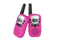 China Free Call Kids Walkie Talkie Lovely Color With Unique Position Of Lanyard Design for sale
