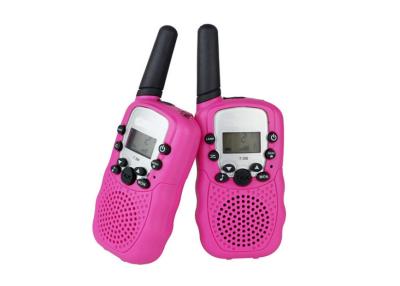 China Free Call Kids Walkie Talkie Lovely Color With Unique Position Of Lanyard Design for sale