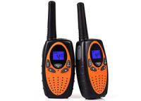 China ABS Body Wireless Walkie Talkie , 3-5KM Work Range Mini Walkie Talkie for sale