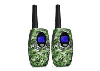 China Camouflage Handheld Walkie Talkies 8-22 Channels With Auto Squelch Function for sale