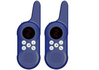 China ABS Material Handheld Walkie Talkies Pocket Size Built In Flashlight For Emergency for sale