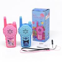China Walkie Talkie Toy 2 Way Radio with Built in Flashlight Clear Sound 500 Meters Range Easy to for Kids Family Communication and Teaching Activities for sale