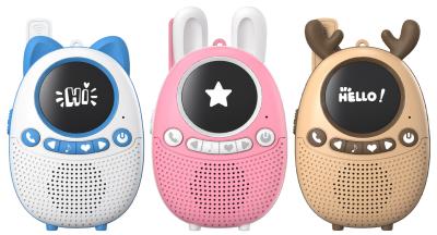China Kids Walkie Talkie 2 Way Radio with 1.5KM Working Range 3 Channels Clear Sound Easy to Operate Rechargeable Portable Communication Device for Children Toys and Family Indoor and Outdoor for sale