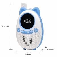 China Kids Walkie Talkie 2 Way Radio with 1.5KM Working Range 3 Channels Clear Sound Easy to Operate Rechargeable Portable Communication Device for Children Toys and Family Indoor and Outdoor for sale