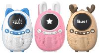 China 1.5KM Long Range Kids Walkie Talkie 3 Channels Clear Sound Easy to Operate Rechargeable Portable Communication Device for Children Toys and Family Indoor and Outdoor for sale