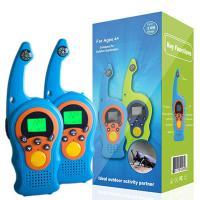 China Handheld Walkie Talkie Toy Long Range 3-5km 8-22 Channels Storage 1 Year Warranty for sale