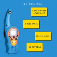 China Children Funny Two Way Radio Walkie Talkie With VOX Compass Lock Screen Functions for sale