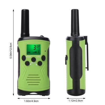 China Outdoor Funny Clear Talk Kids Walkie Talkie LCD Display Long Distance 3-5km for sale