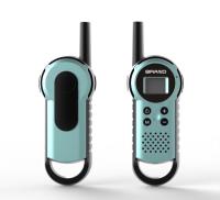 China Handheld Walkie Talkies , ABS Camping / Hiking Mini UHF children Walkie Talkies for sale