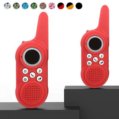 China Custom Logo Toddler Walkie Talkie Toy 2 Way Radio 3-5km Working Range ABS Material for sale