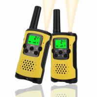 China Two Way PMR 446 Walkie Talkie Toy Long Distance 3KM Range With Belt Clip for sale