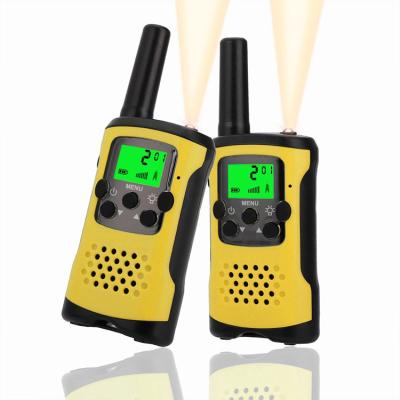 China Two Way PMR 446 Walkie Talkie Toy Long Distance 3KM Range With Belt Clip for sale