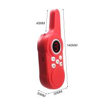 China 0.5W Childrens Walkie Talkies Long Range 3KM 2 Way 3 Channels With Flashlight for sale