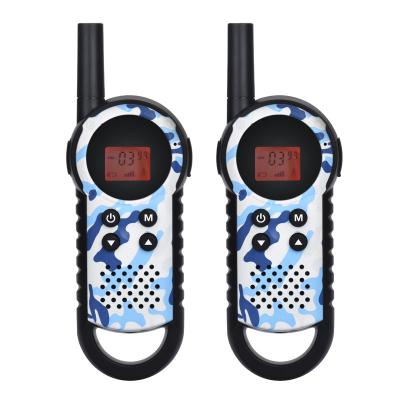 China Mini Toy Radio 3-5 KM Kids Walkie Talkie Two Way Hands Free Capable 400-470MHz for sale