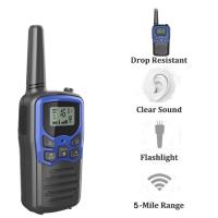 China 22/8 Channel 2 Way Radio Walkie Talkie Toy Plastic ABS With Rechargeable Battery for sale