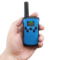 China Handheld UHF Walkie Talkie Toy Plastic Mini Microphone 400-470MHz For Game Playing for sale
