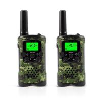 China Mini 2 Way Radio Walkie Talkie 22 Channels Build In Flashlight Toy For 3-12 Years for sale
