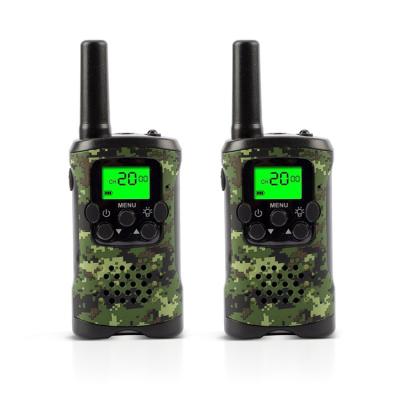 China Mini 2 Way Radio Walkie Talkie 22 Channels Build In Flashlight Toy For 3-12 Years for sale