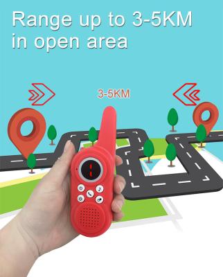 China Walkie Talkie Mini 3km ABS Material Estyle Hr-803 Uhf Transceiver For Kids for sale