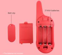 China Walkie Talkie Mini 3km ABS Material Estyle Hr-803 Uhf Transceiver For Kids for sale