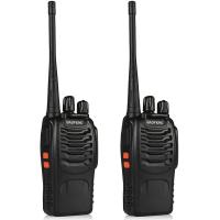 China VHF UHF Walkie Talkie Way Radio Single Band Baofeng Voice Prompt With Flashlight for sale