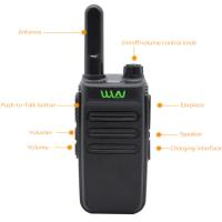 China 470MHz 2 Way C30 1000Mah UHF Handheld Walkie Talkie for sale
