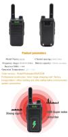 China 2 Way C30 UHF 2W 1000Mah 470MHz Handheld Walkie Talkie for sale