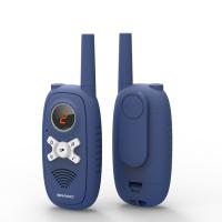 China Hands Free LCD Display 3 Channels 0.5W 3km Walkie Talkie Toy for sale