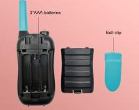 China Long Range 3 Channels 0.5W 5km Pocket Walkie Talkie for sale