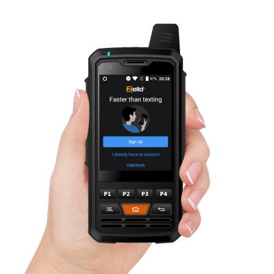 China Andriod 4000mAh LTE 4G POC Wireless Walkie Talkie for sale
