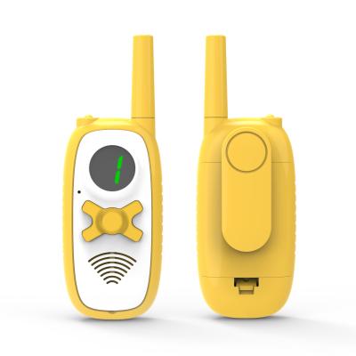China AAA Batteries Handheld ABS 0.5W 3km VOX Uhf Walkie Talkie for sale